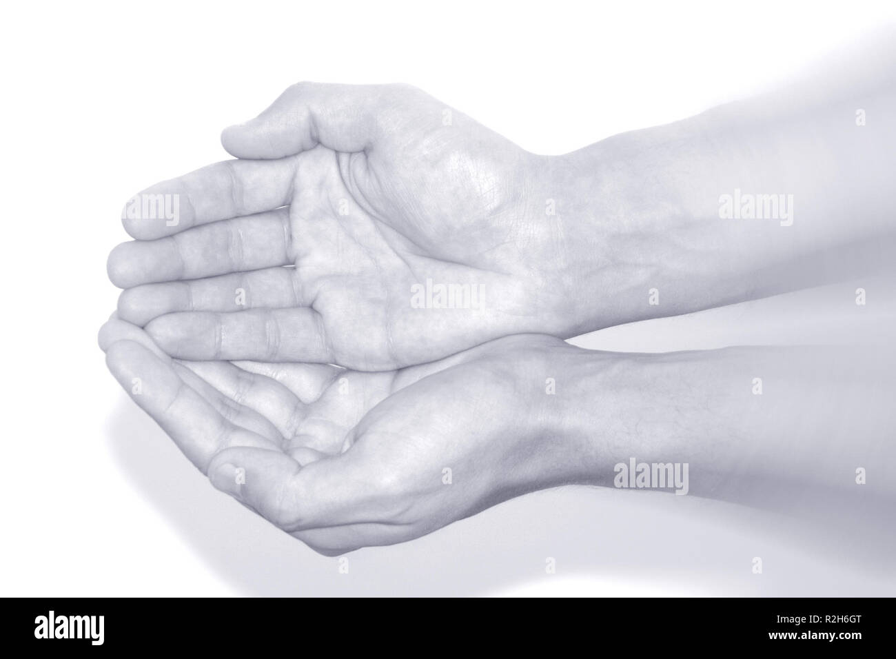 hands in position type Stock Photo - Alamy