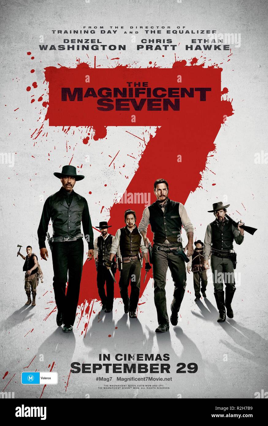 The magnificent seven poster hi-res stock photography and images - Alamy