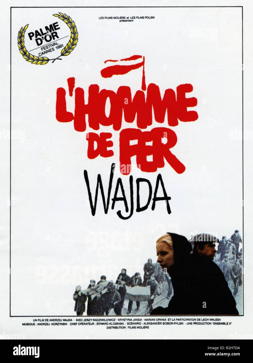 Czlowiek z zelaza Man of Iron Year: 1981 Poland Director: Andrzej Wajda ...