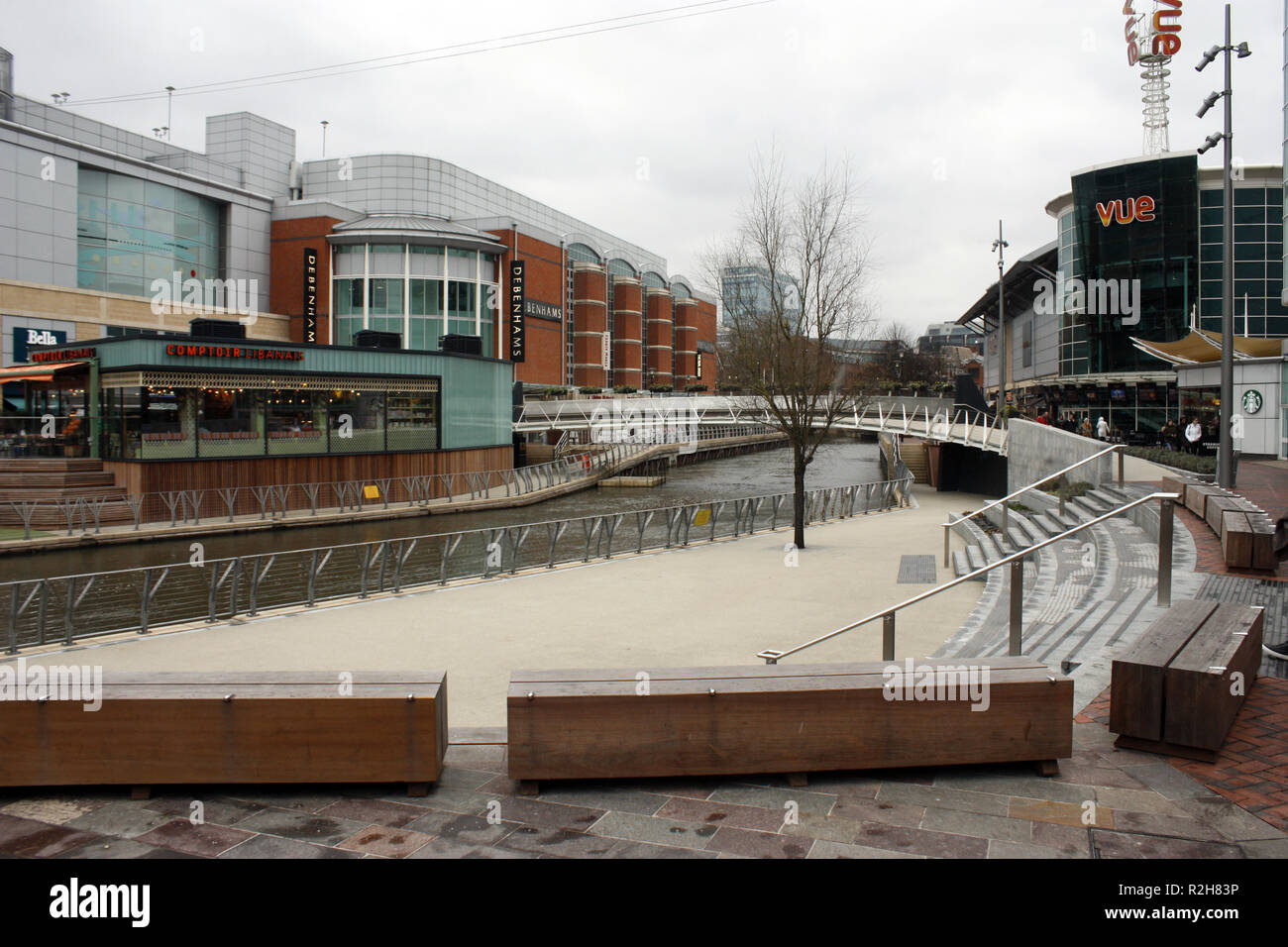 Shopping malls in Reading , UK Stock Photo - Alamy