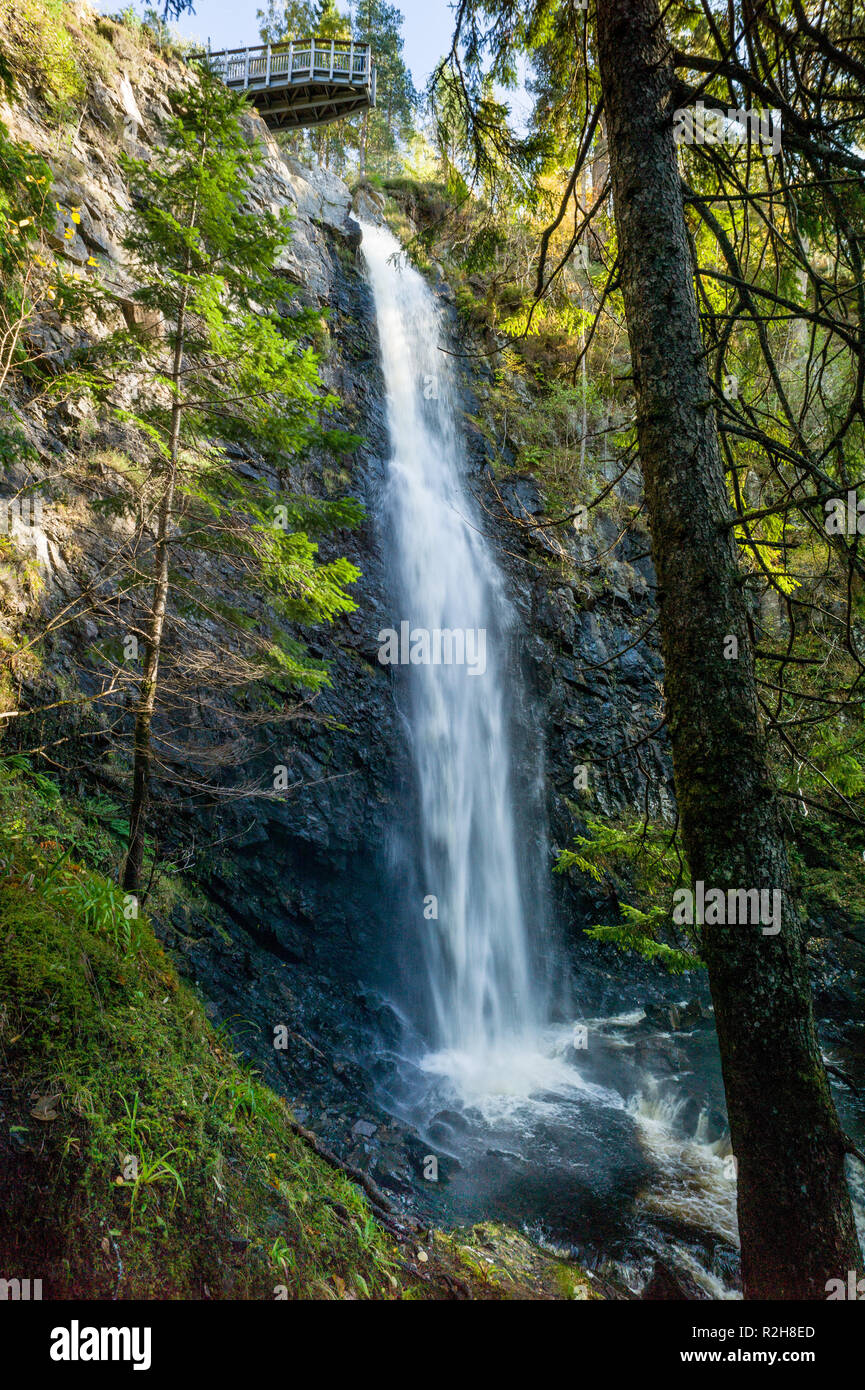 Plodda waterfalls hi-res stock photography and images - Alamy