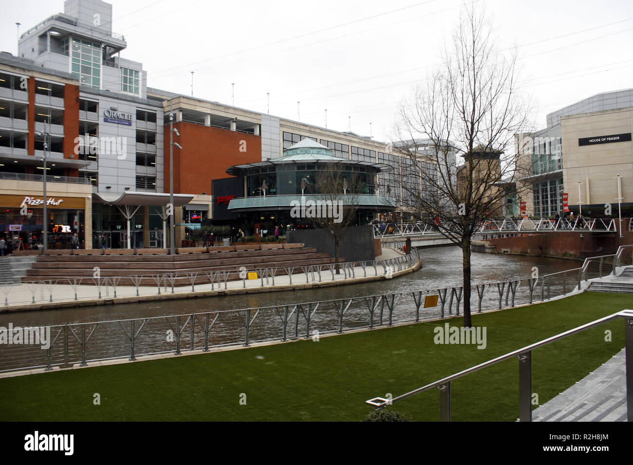 Shopping malls in Reading , UK Stock Photo - Alamy