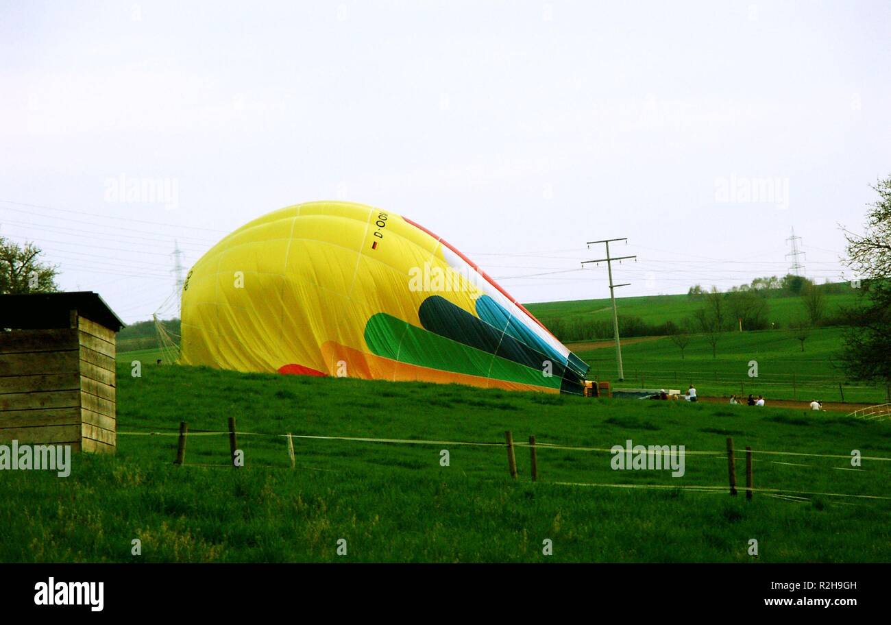 Balloon Landed High Resolution Stock Photography and Images - Alamy