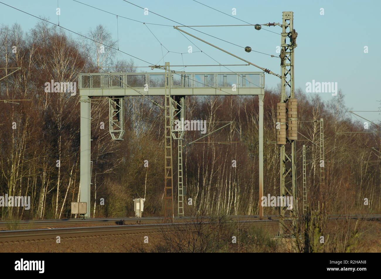 Catenary forest hi-res stock photography and images - Alamy