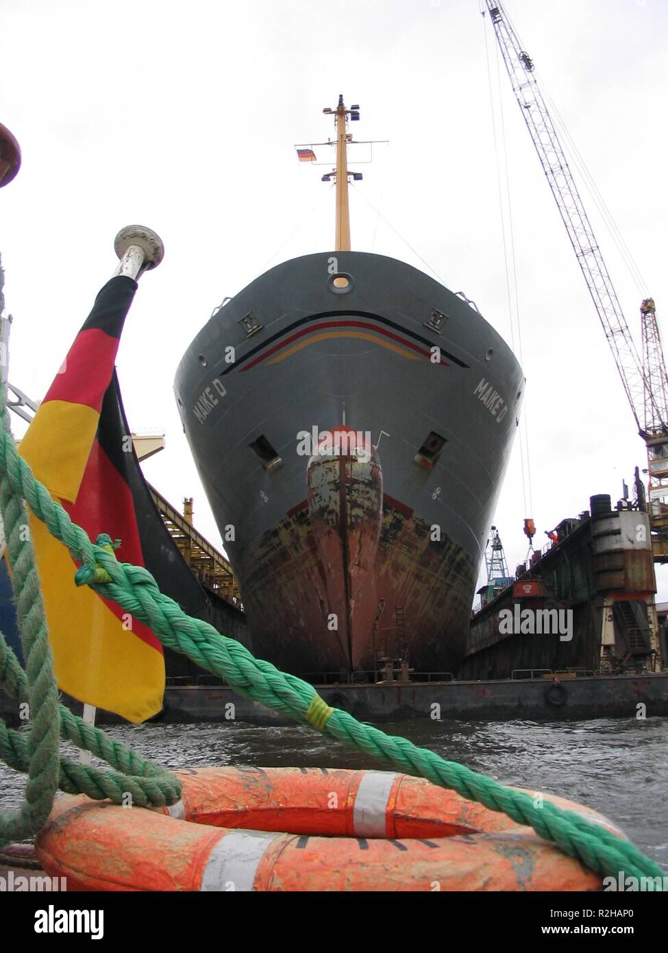 in the docks Stock Photo - Alamy