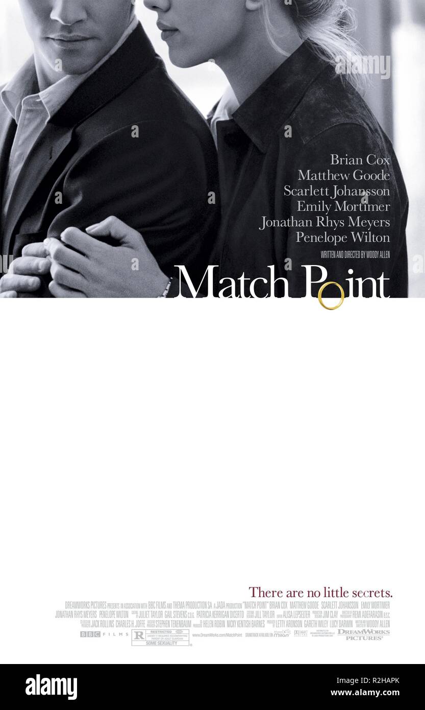 Match point Year : 2004 USA Director : Woody Allen Movie poster (USA ...