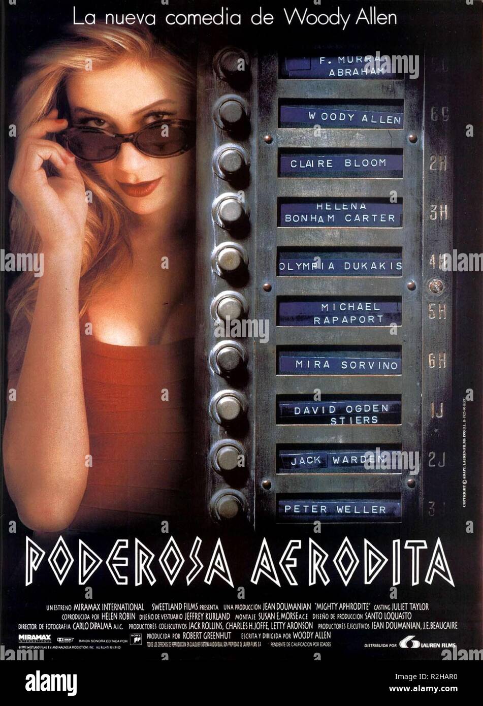 Mighty aphrodite 1995 mira sorvino hi-res stock photography and images ...