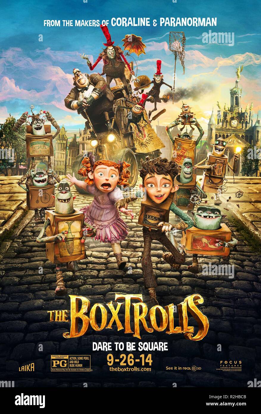 The Boxtrolls Year : 2014 USA Director : Graham Annable, Anthony ...