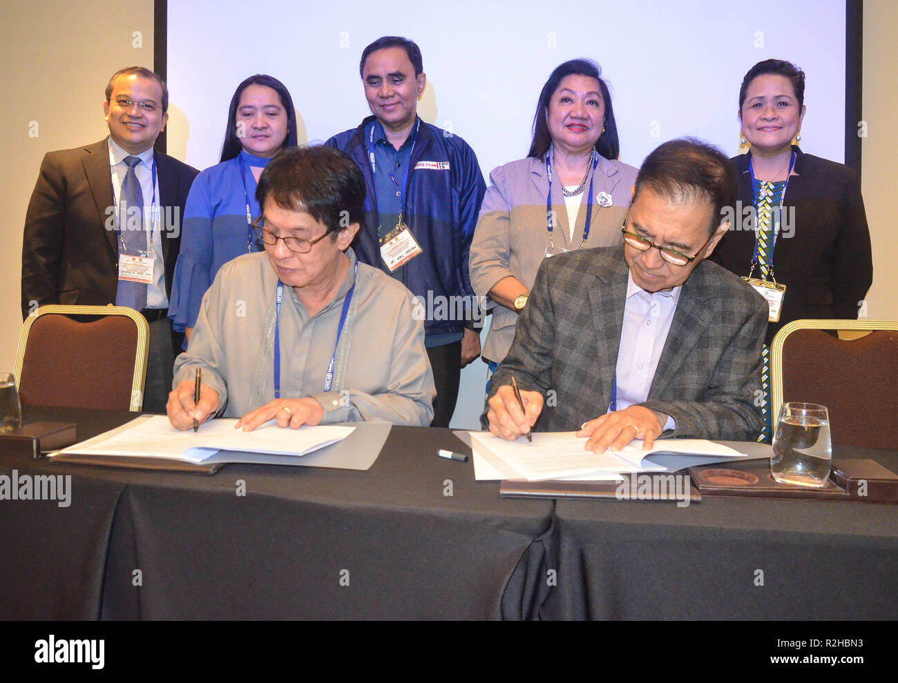 Quezon City, Philippines. 18th Nov, 2018. The Cardiovascular risk ...