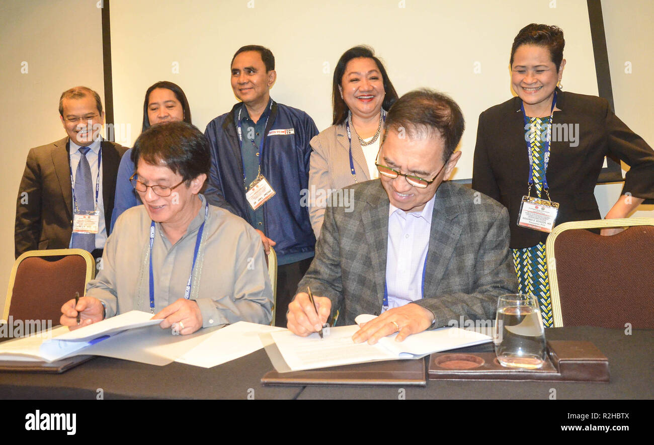 Quezon City, Philippines. 18th Nov, 2018. The Cardiovascular risk ...