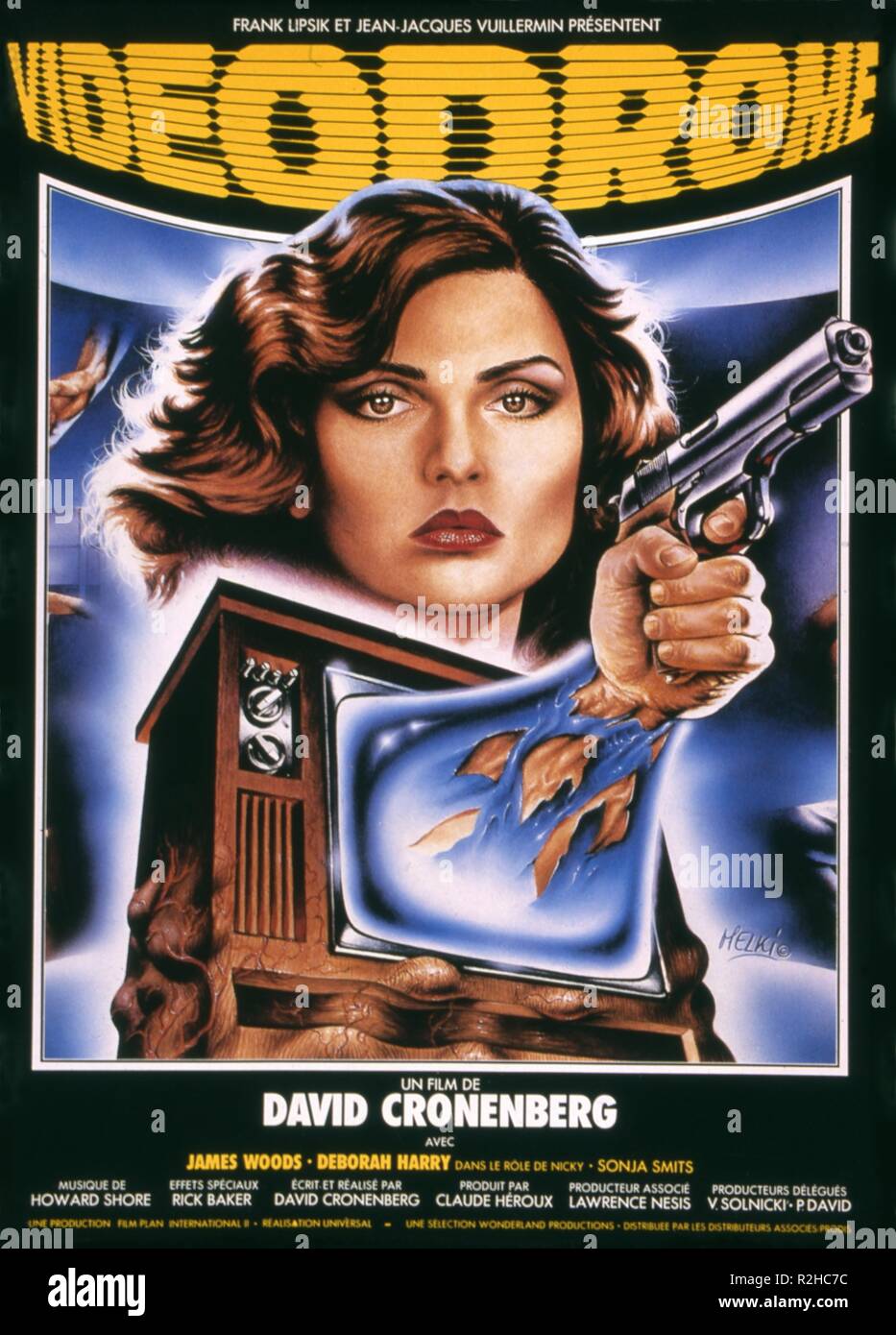 Videodrome (1983) poster hi-res stock photography and images - Alamy