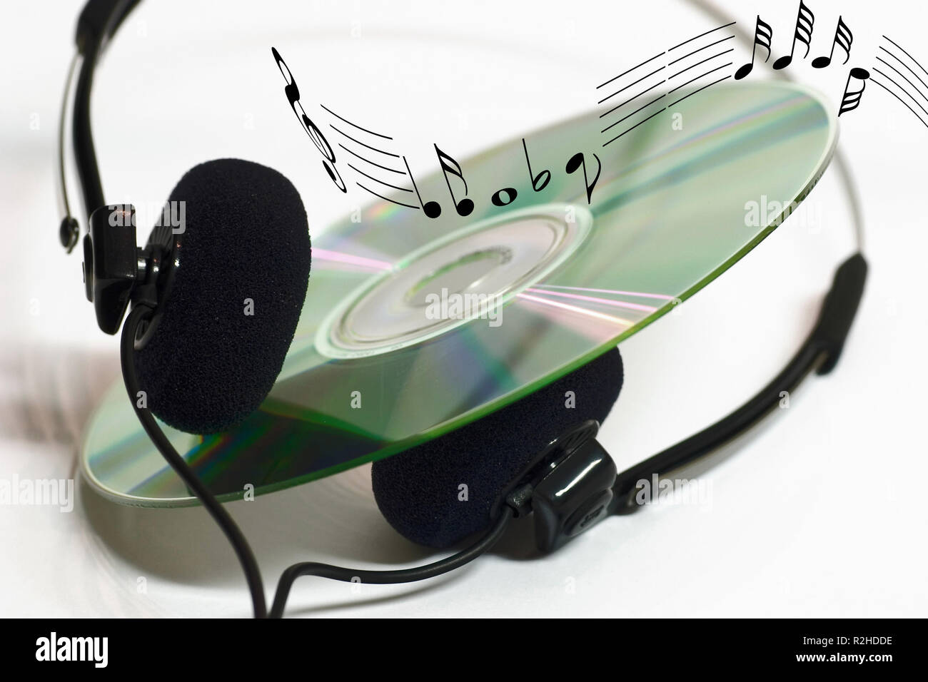 audio cd 04 Stock Photo - Alamy