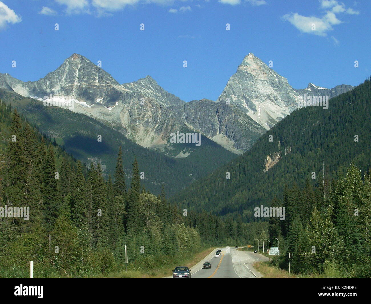 rocky mountains - rogers pass Stock Photo - Alamy