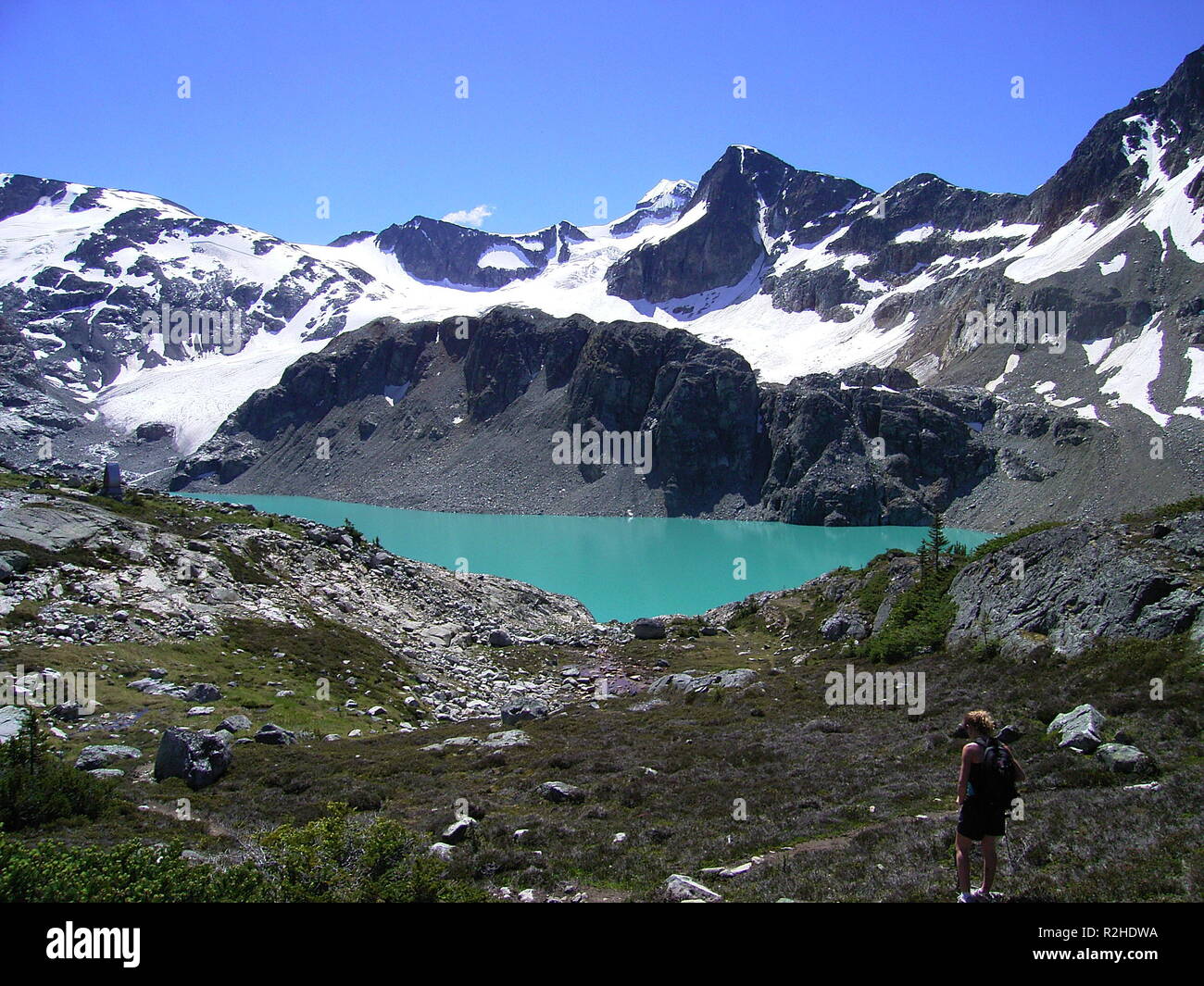 wedge mountain at whistler,canada Stock Photo - Alamy