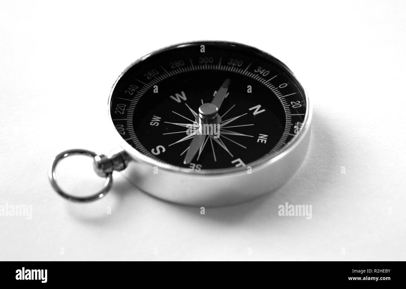 Kompassnadel Black and White Stock Photos & Images - Alamy