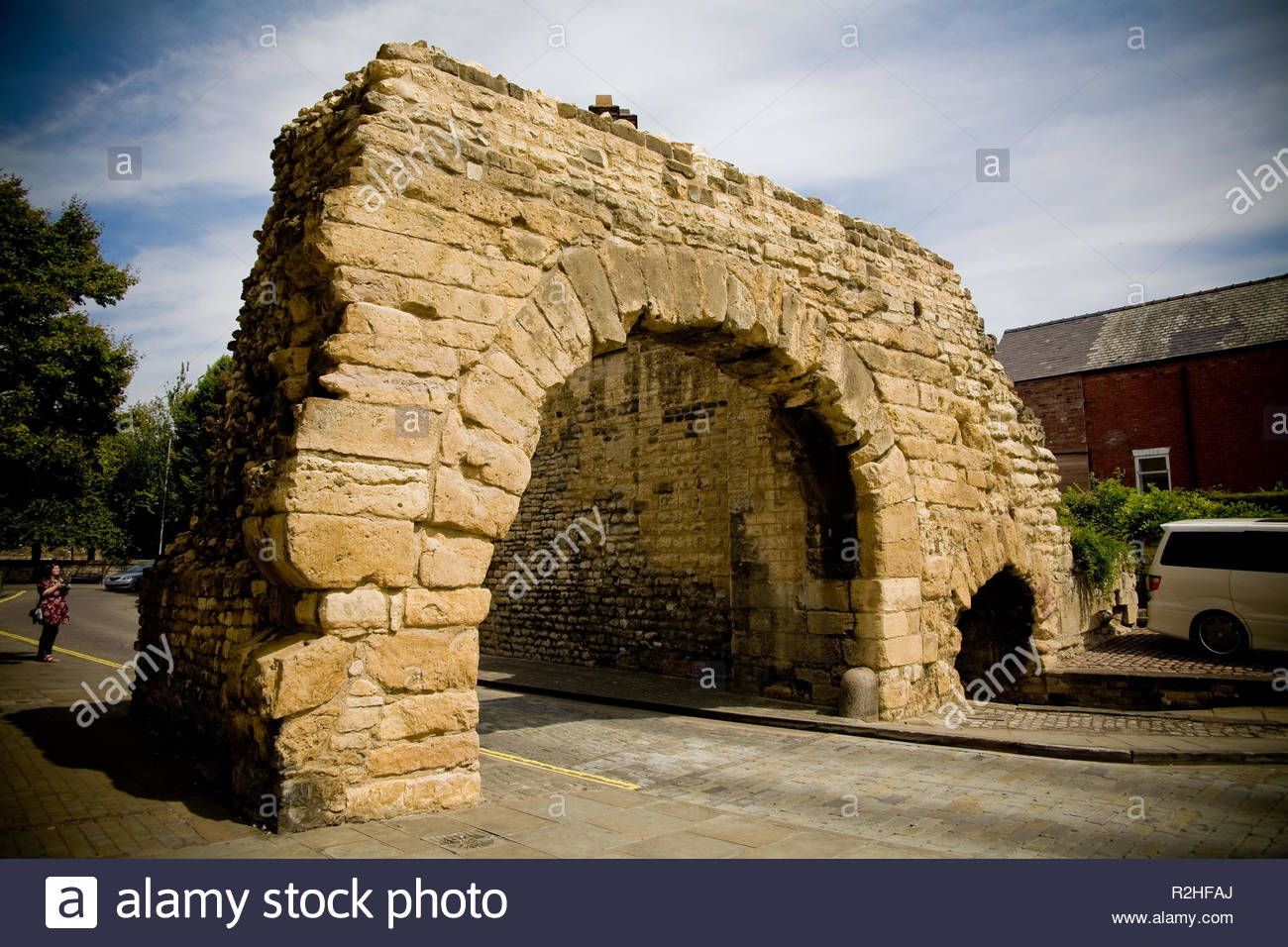 Newport Arch Lincoln Stock Photos & Newport Arch Lincoln Stock Images ...