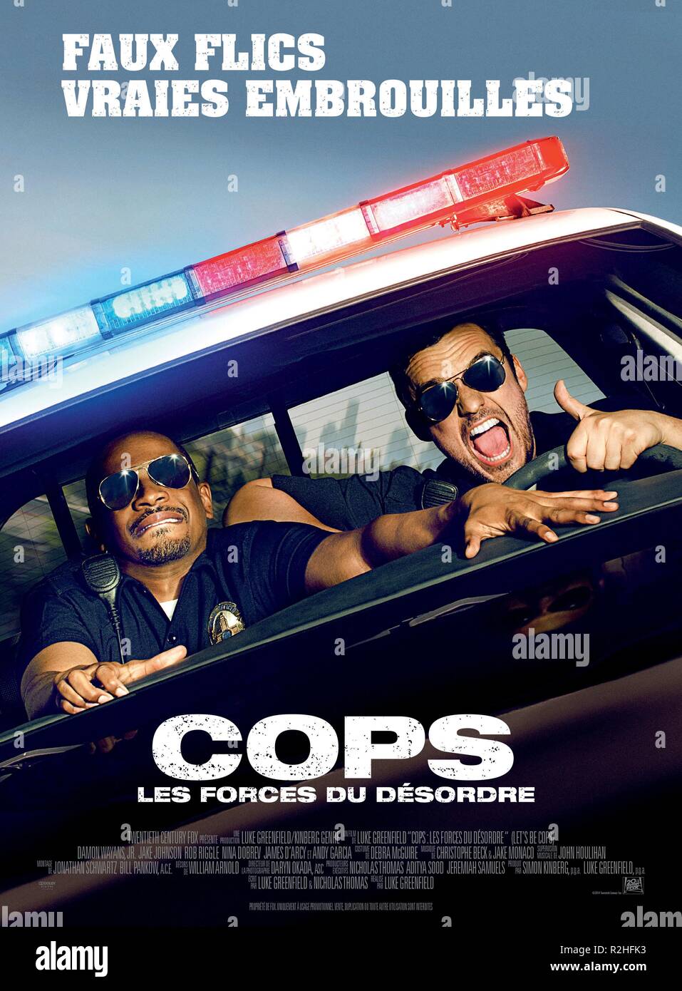 Let's Be Cops Year : 2014 USA Director : Luke Greenfield Damon Wayans ...