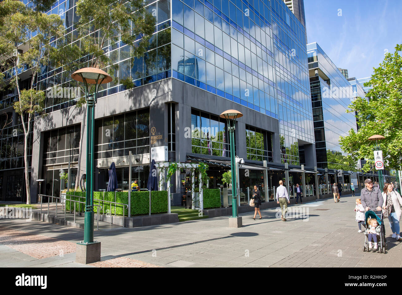Riverside City Walk High Resolution Stock Photography and Images - Alamy