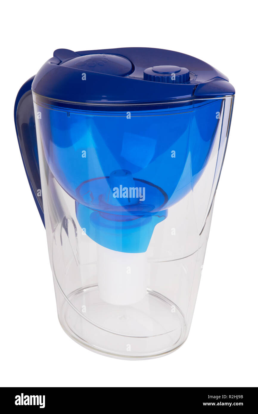 water filter isolated on a white background Stock Photo - Alamy