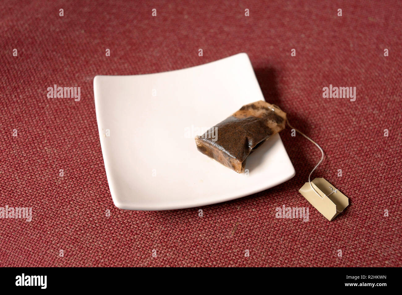 Used tea sachet hi-res stock photography and images - Alamy