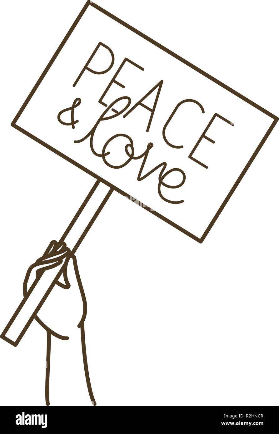 Love demonstration Stock Vector Images - Alamy