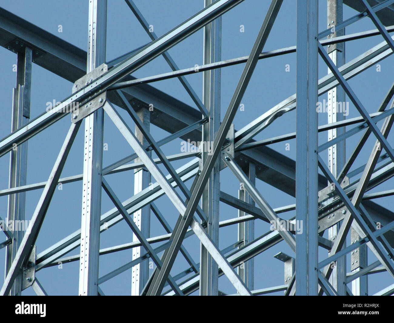 high-bay bearings under construction Stock Photo - Alamy