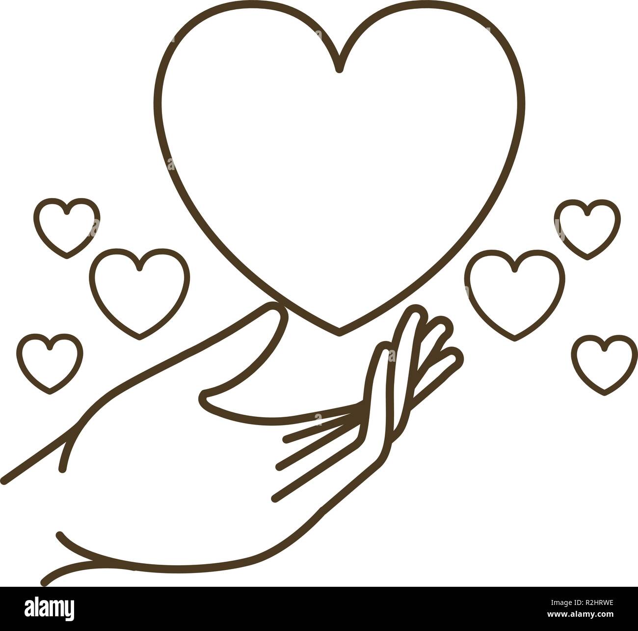 Receiving help Stock Vector Images - Alamy