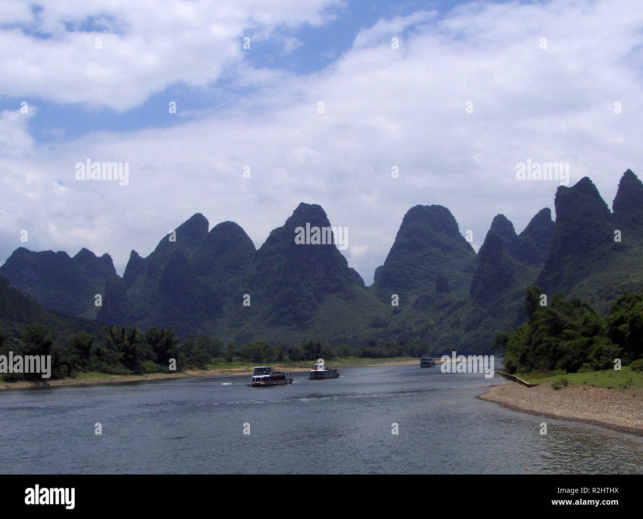 li river - guilin - china Stock Photo - Alamy