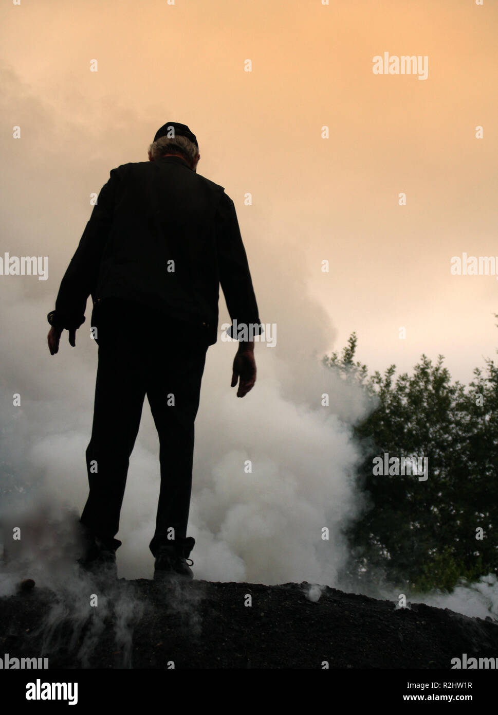 Burning discharge hi-res stock photography and images - Alamy