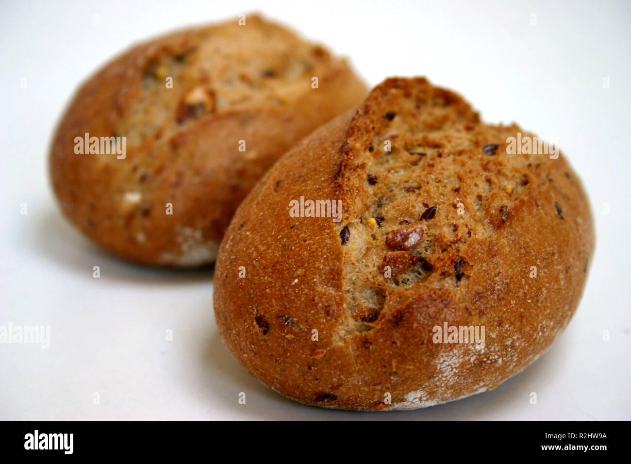whole-grain bread rolls Stock Photo - Alamy