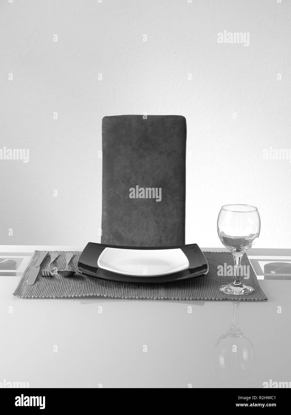 dinner for one Stock Photo - Alamy