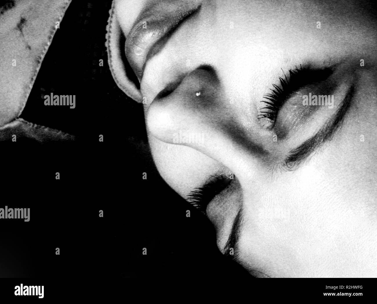 Closed Eyes Stock Photo Alamy closed-eyes-stock-photo-alamy