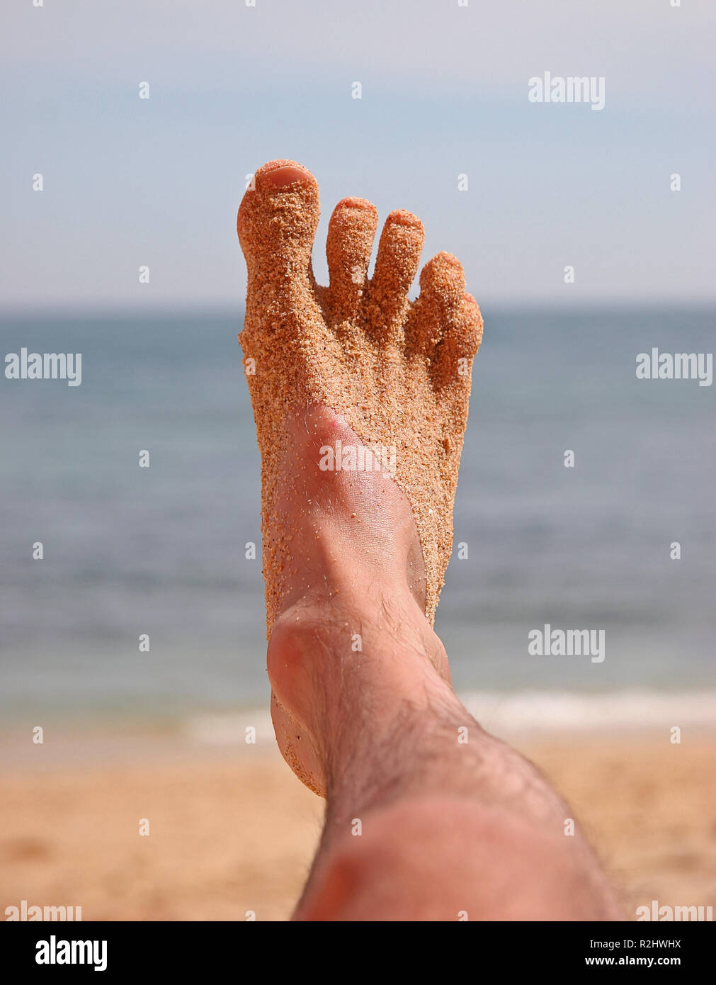 foot of freedom Stock Photo - Alamy
