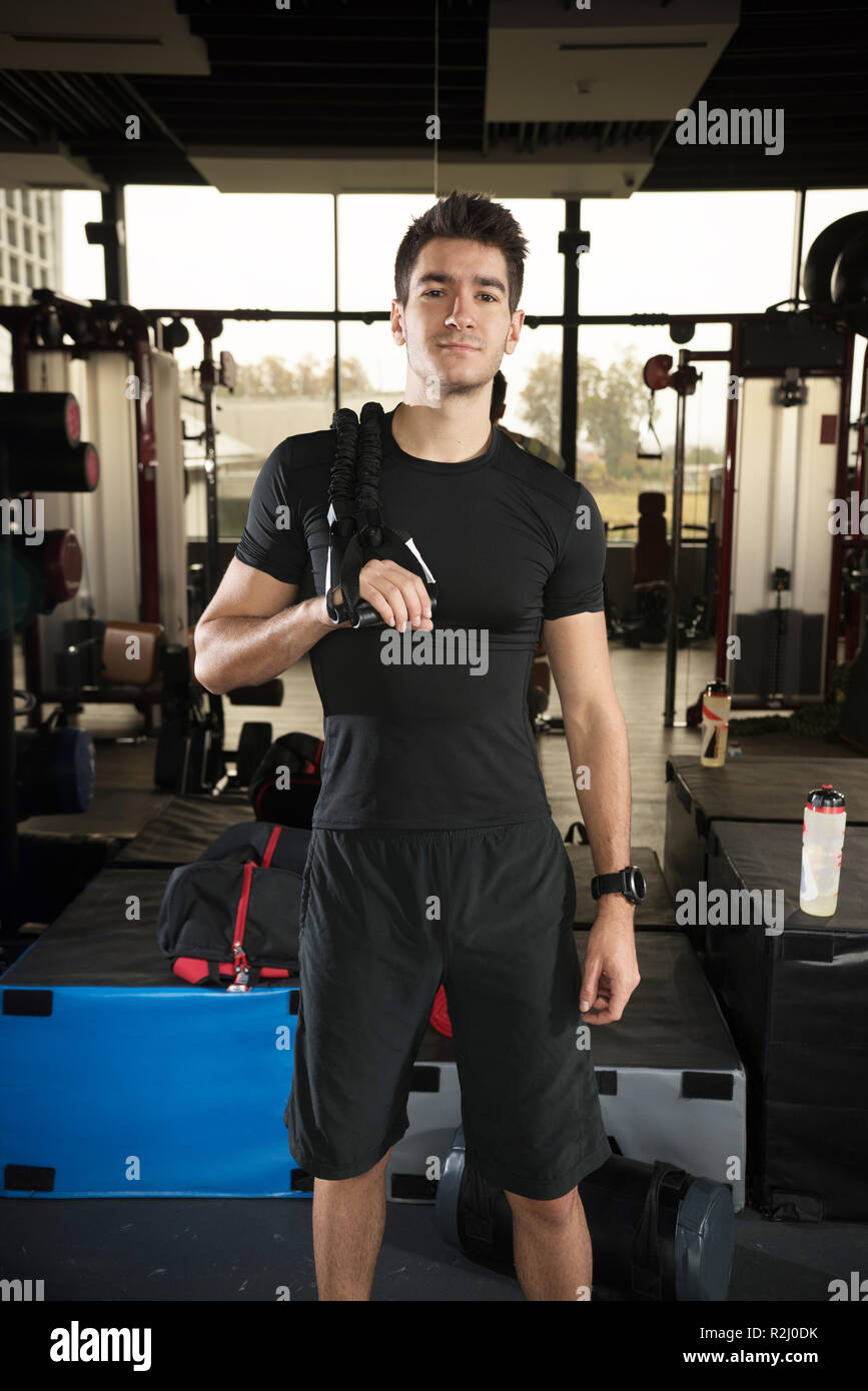 Exercise standing hands behind back hi-res stock photography and images ...