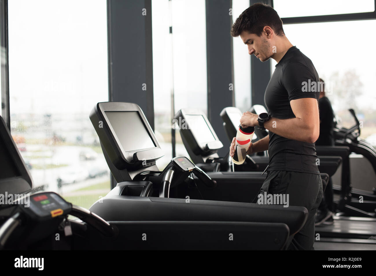 Machine treadmill hi-res stock photography and images - Alamy