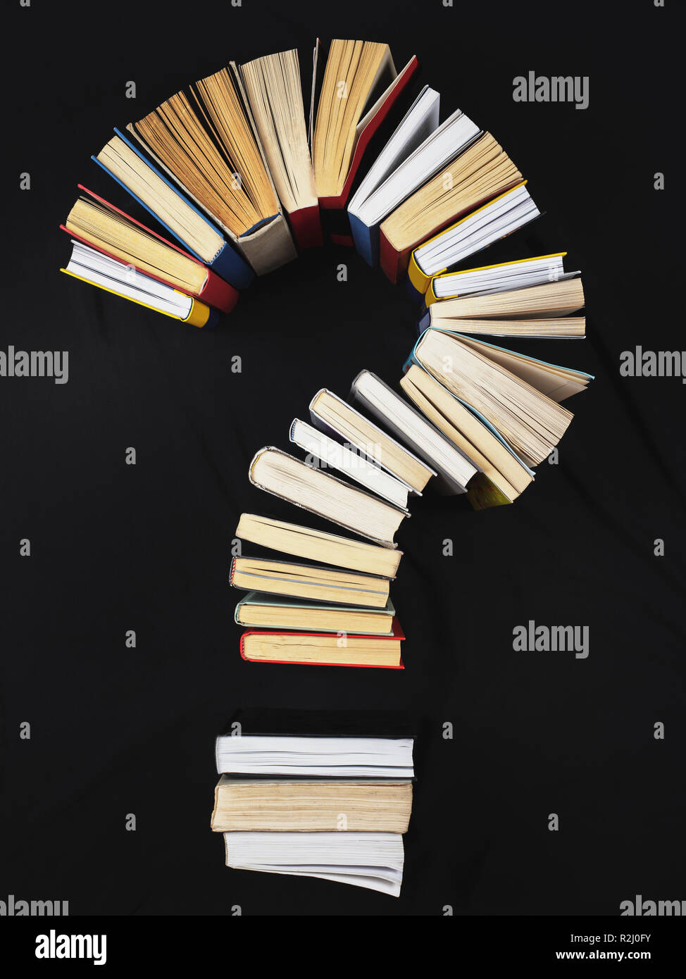 Book Question Mark High Resolution Stock Photography and Images - Alamy