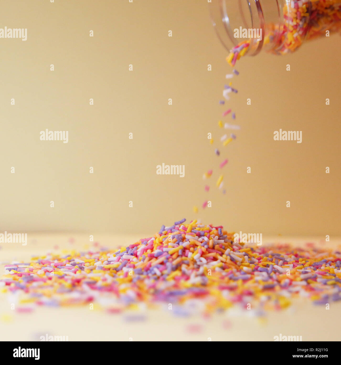Falling sprinkels hi-res stock photography and images - Alamy