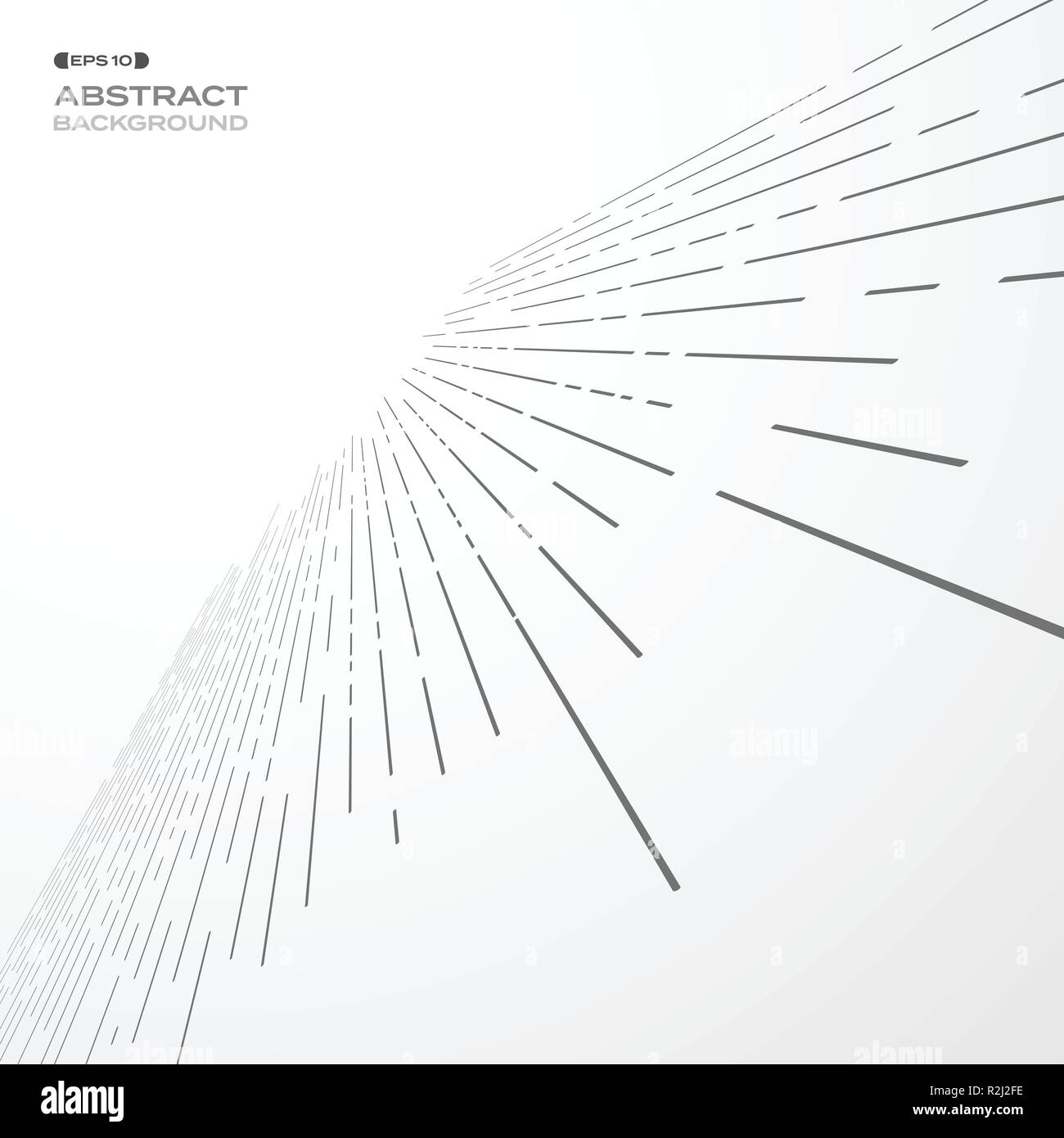 Abstract of perspective simple stripe lines pattern background. vector ...