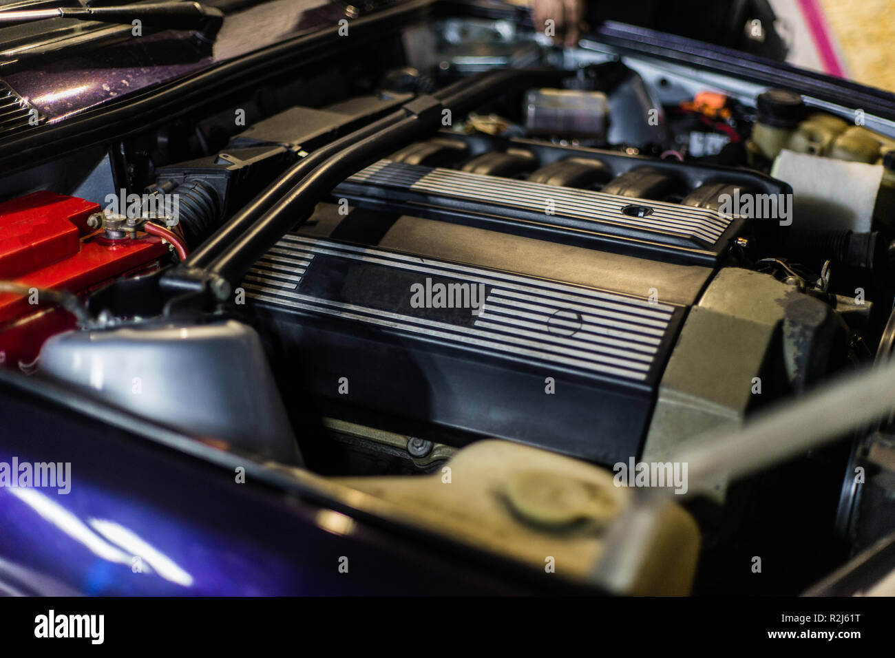 Electric car engine motor detail hi-res stock photography and images ...