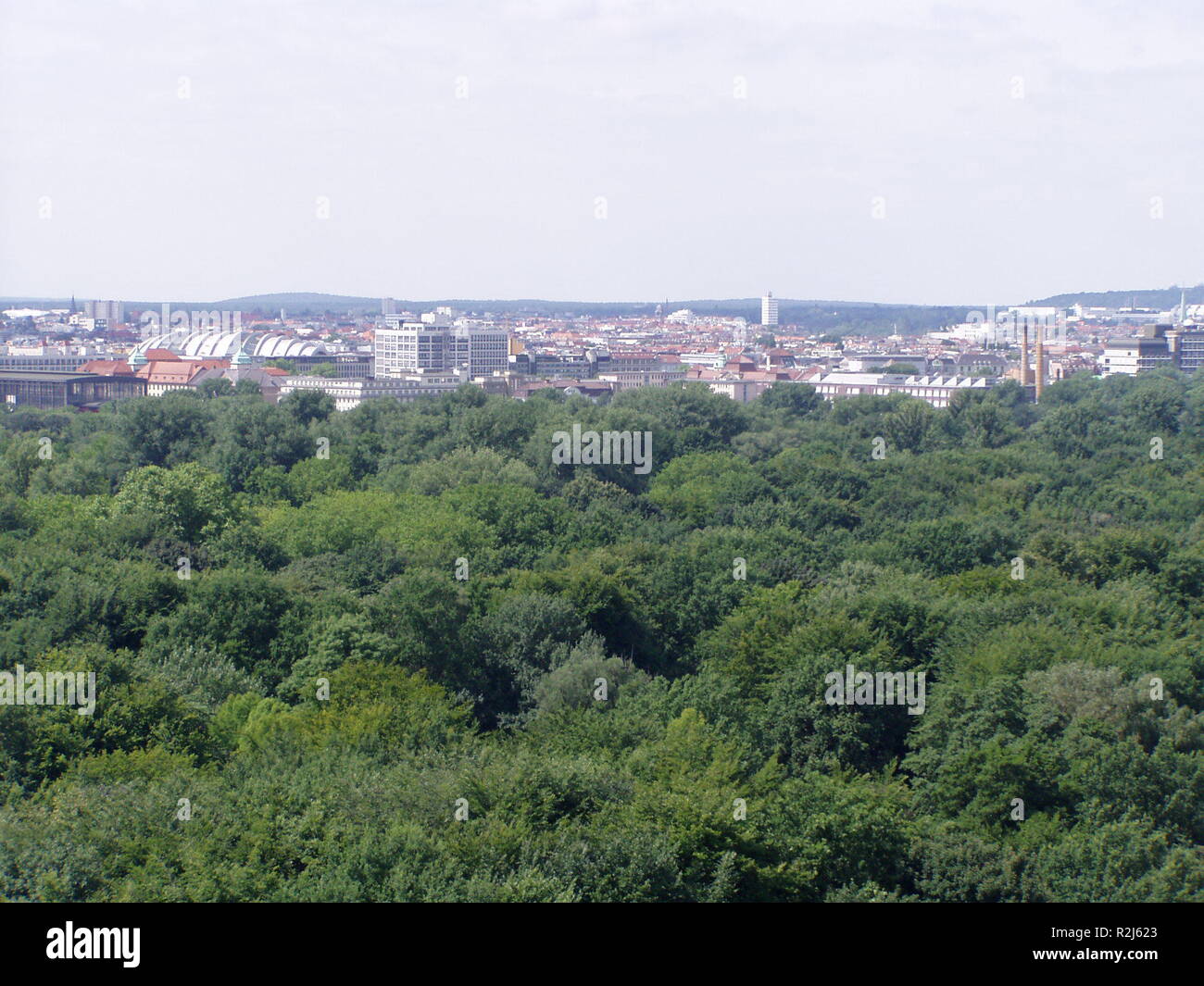 the city in the forest Stock Photo - Alamy