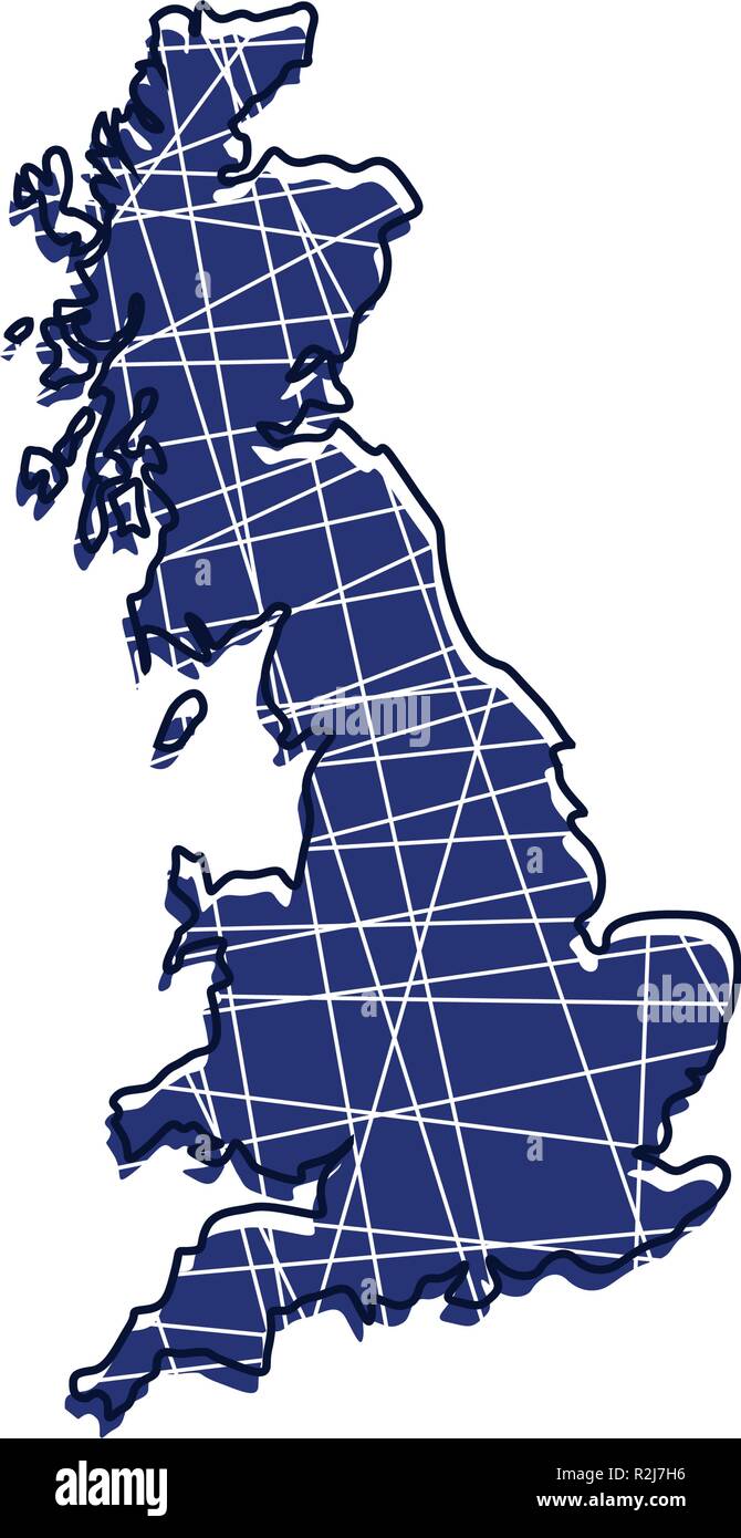England Political Map Stock Photos & England Political Map Stock Images ...