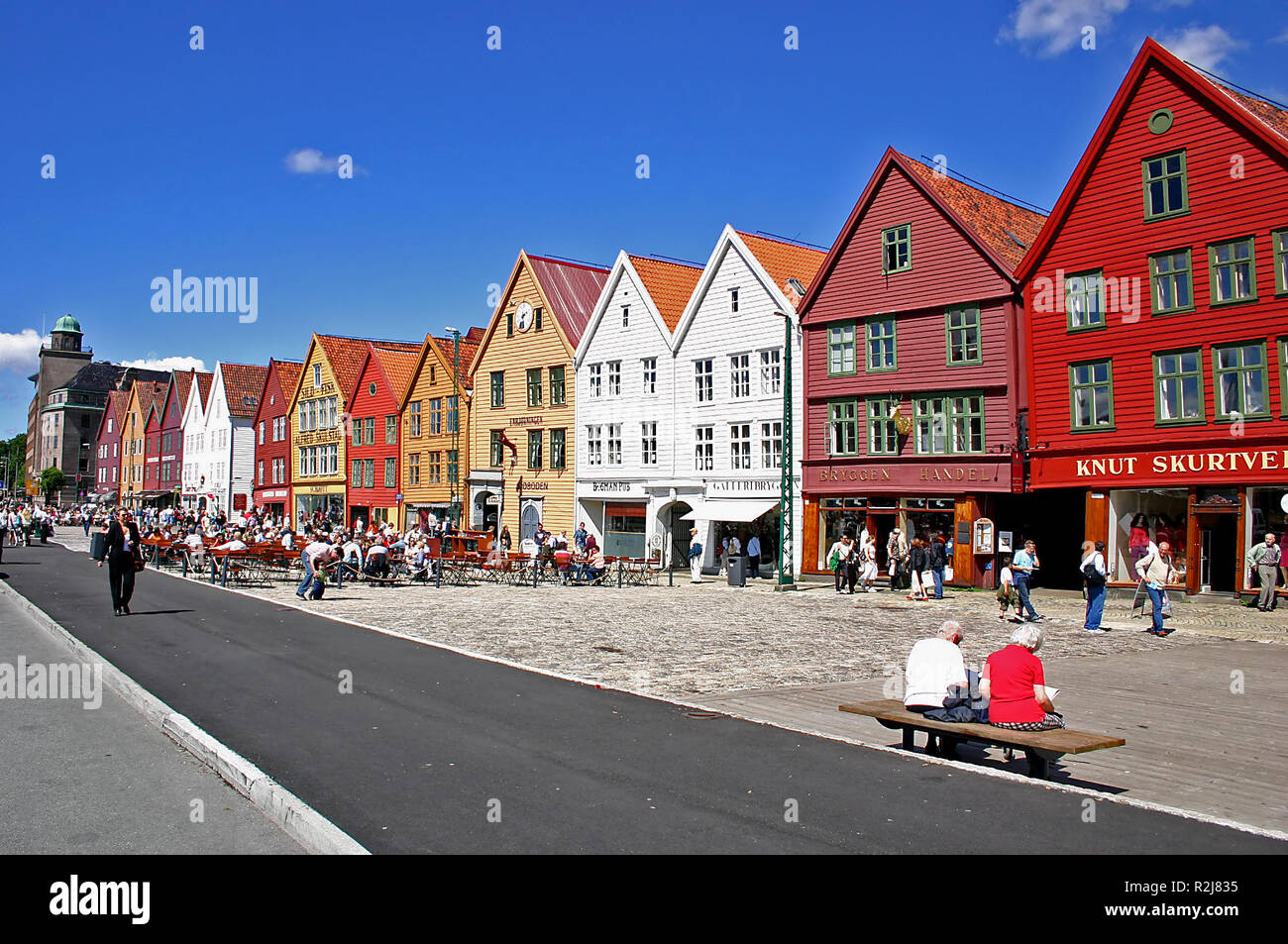 past beach promenade in bergen Stock Photo - Alamy
