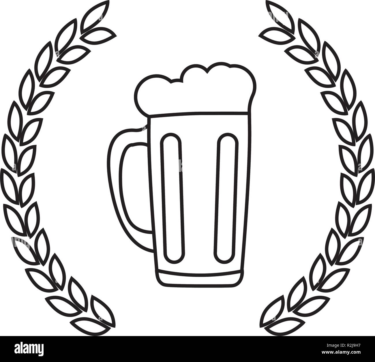 abstract Oktoberfest object Stock Vector Image & Art - Alamy