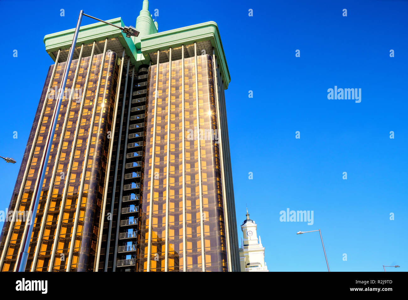 Torres de Colon is a high office building of twin towers at the Plaza ...