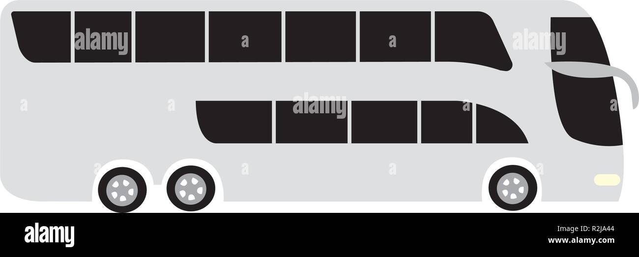 side view of a bus Stock Vector Image & Art - Alamy