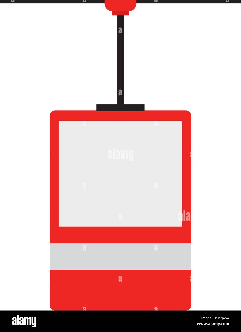 side view of a cableway Stock Vector Image & Art - Alamy