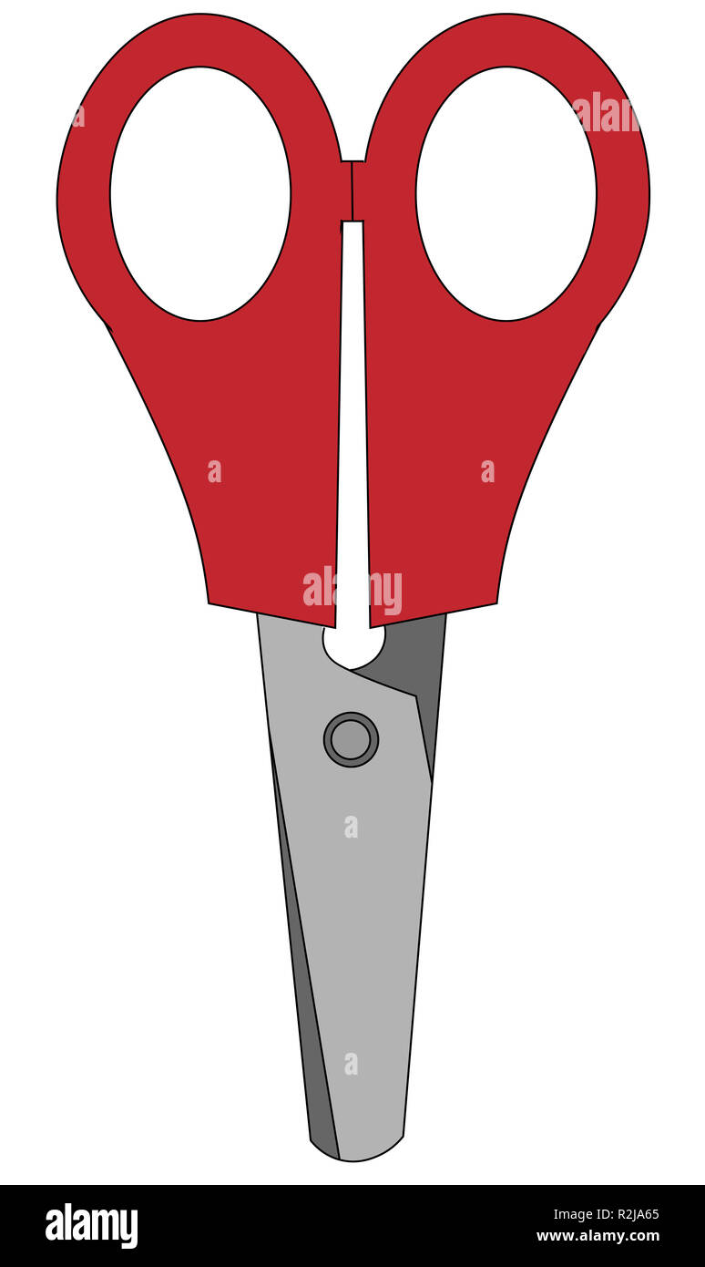 Plastic kids safety scissors isolated hi-res stock photography and ...