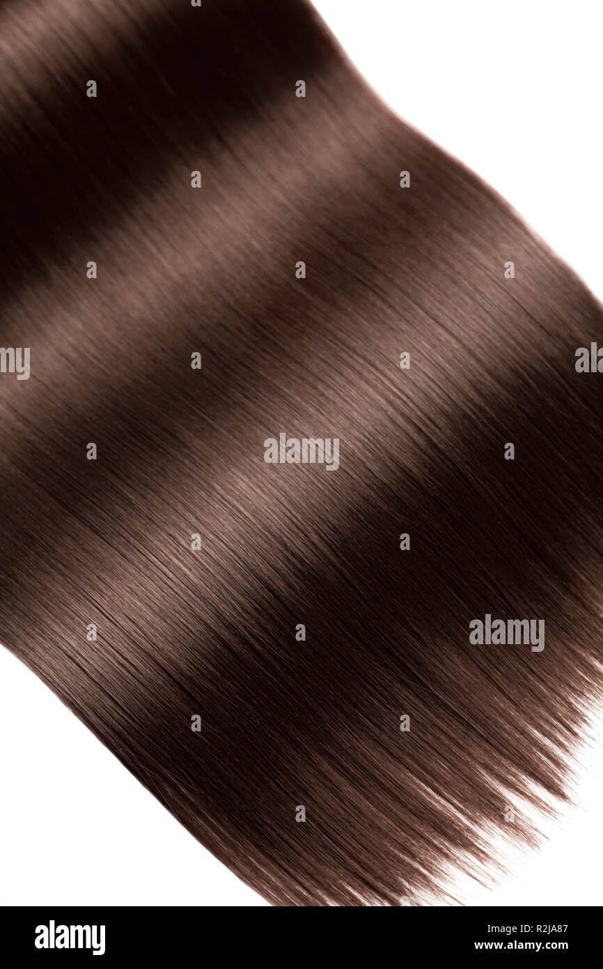 Close up brunette hair texture straight hi-res stock photography and ...