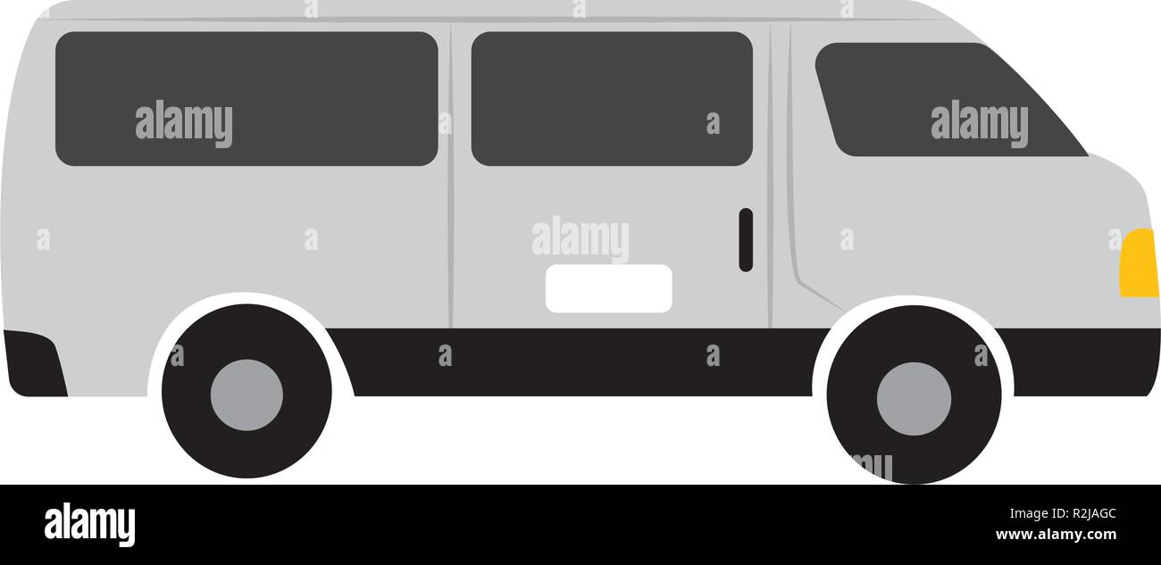 side view of a mini bus Stock Vector Image & Art - Alamy
