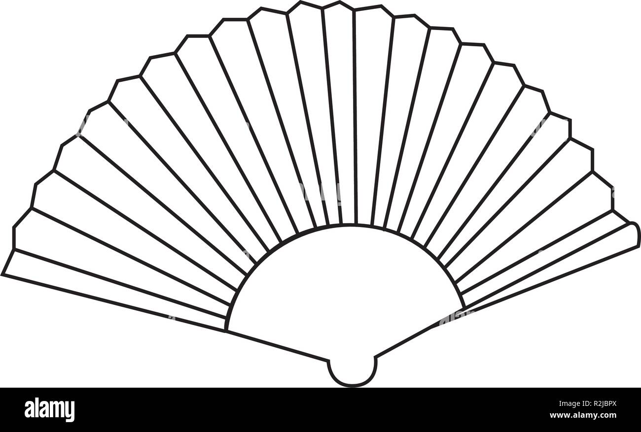 Abstract old fan Stock Vector Image & Art - Alamy